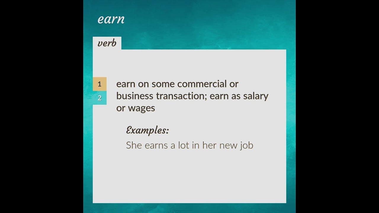 Earn Meaning Of Earn YouTube earn-meaning-of-earn-youtube