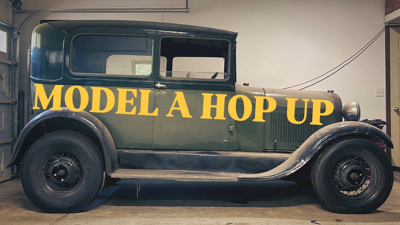 Model A First Start On Its Own Fuel After Hop Up. Making Fuel Lines For ...