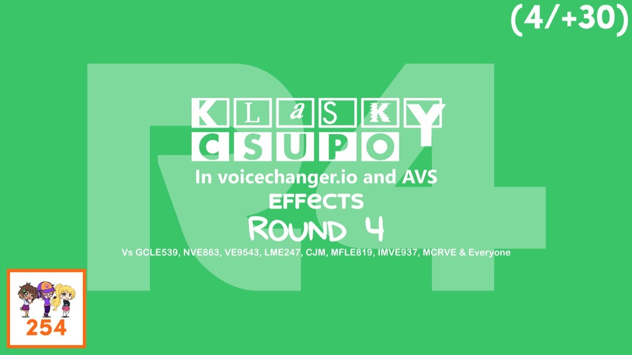 KC VC.IO and AVS Effects R4 Vs GCLE539, NVE863, VE9543, LME247, CJM ...