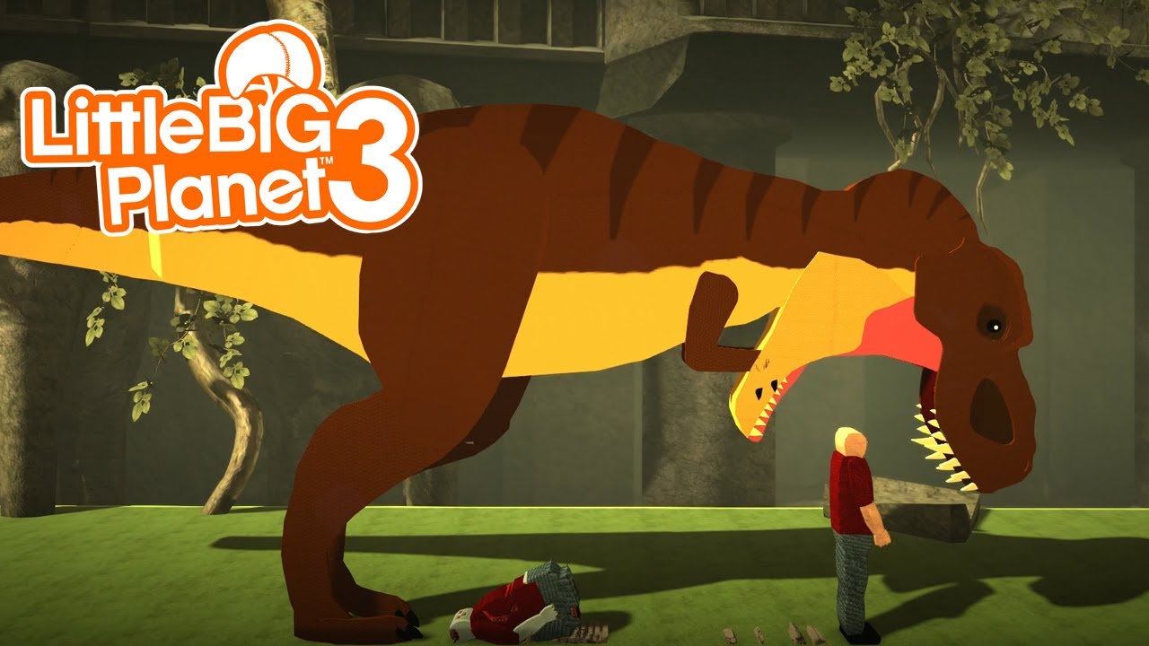 Tyrannosaurus Rex Breathing on Bob [LittleBigPlanet 3] PS5 Gameplay ...