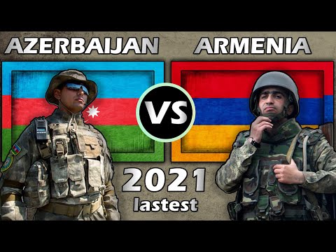 Azerbaijan vs Armenia Military Power Comparison 2021