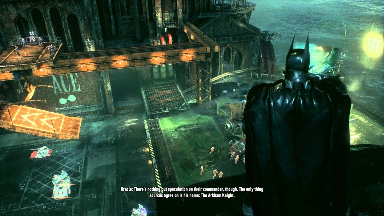 Batman: Arkham Knight - ACE Chemicals: Oracle Comms "He Assembled A ...