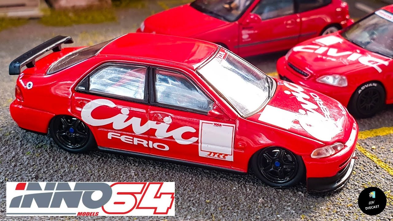 Honda Civic EG9 1995 JTCC Test Car by Inno64 | UNBOXING and REVIEW ...