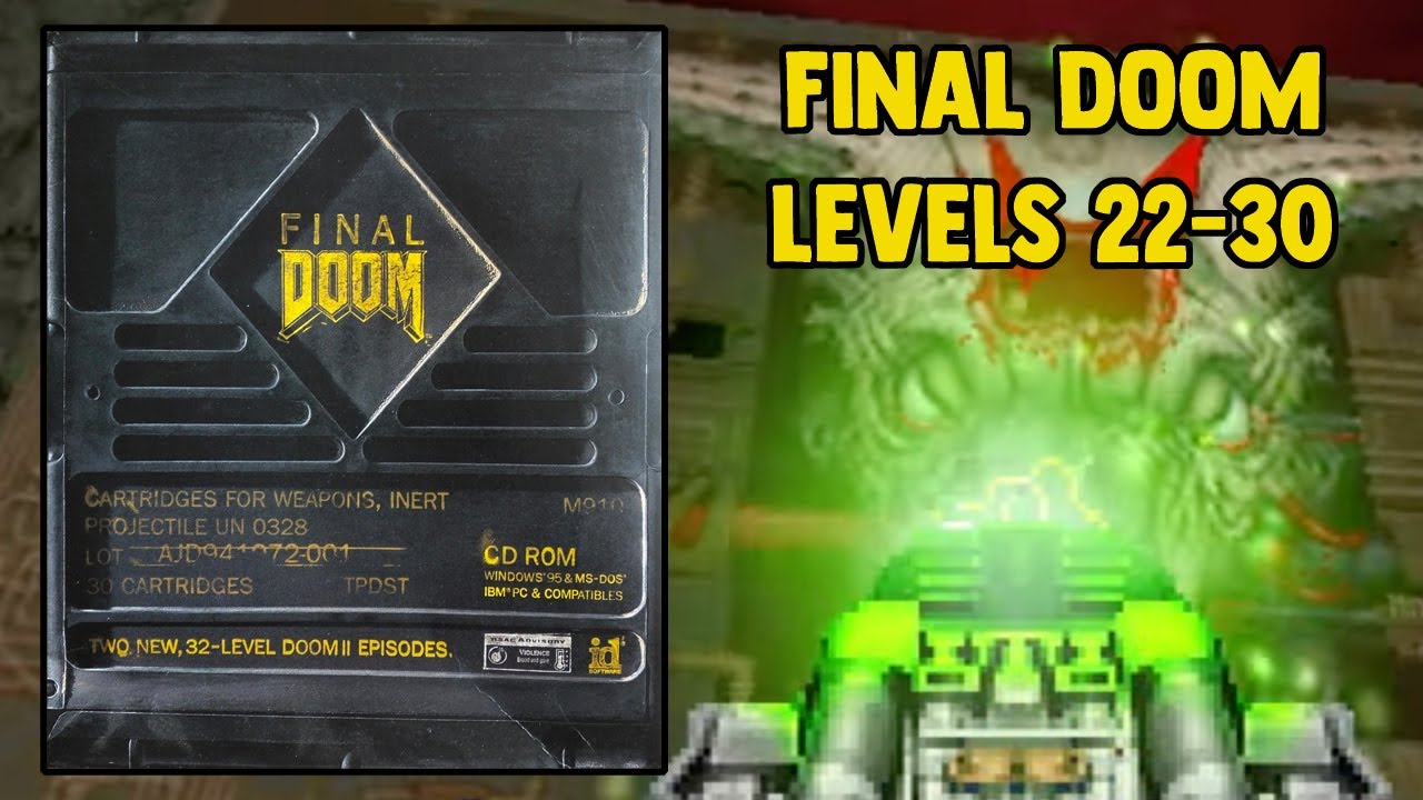 Final Doom: TNT Evilution / Stages 22-30 - Mike Matei Live - YouTube