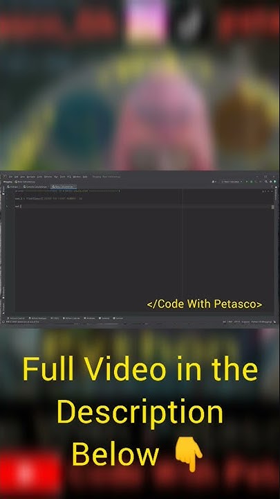 Simple Console Calculator in Python. How to build a calculator using Python - Code With Petasco ...