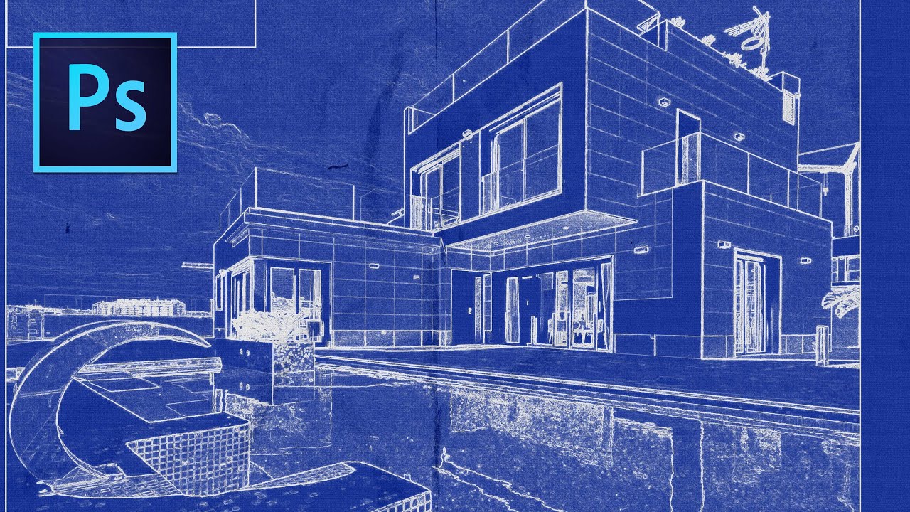 Mockup Blueprint em PSD - YouTube