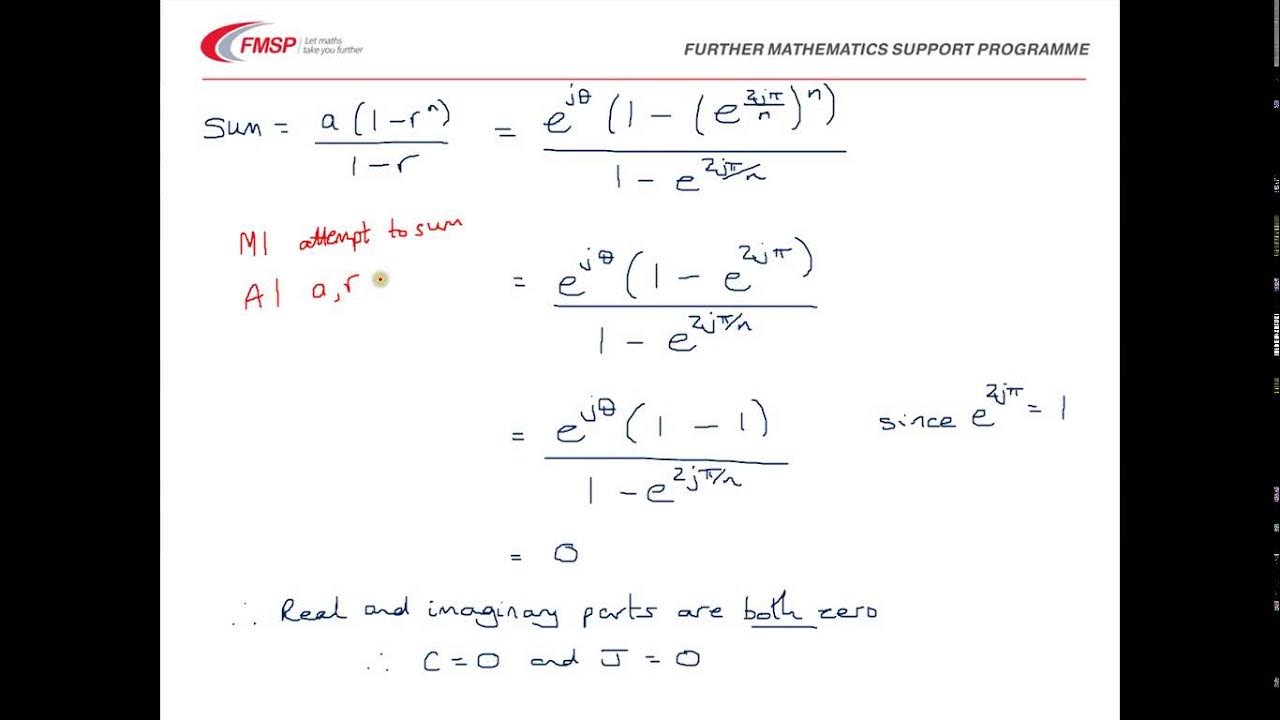 FMSP Revision Video: MEI FP2 - Complex Numbers - YouTube