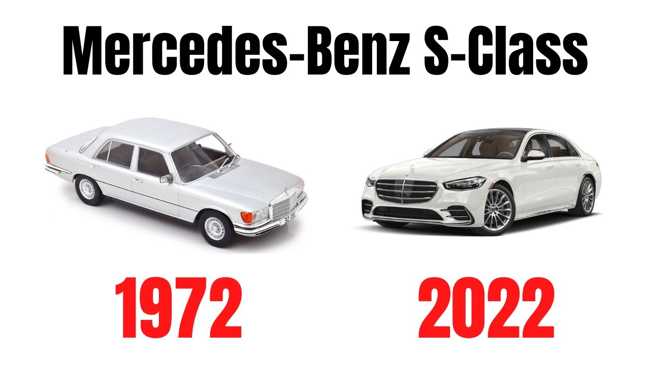 Mercedes-Benz S-Class (Evolution 1972 -2022) - TechnoEvolution - YouTube