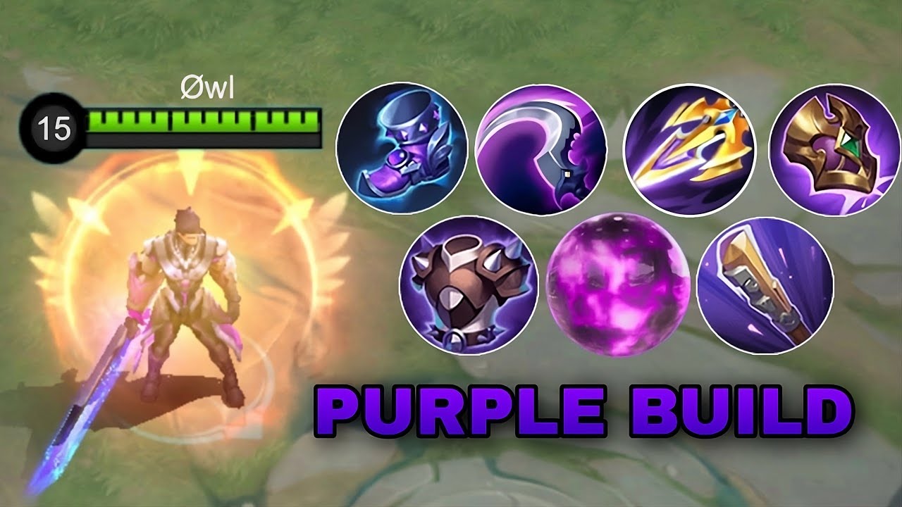 Owl Top Global Alucard All Purple Build 2023 | MLBB | Solo Classic ...