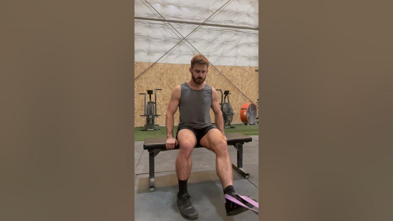 Seated Hamstring Curls (Tibia Internal/External Rotation) - YouTube