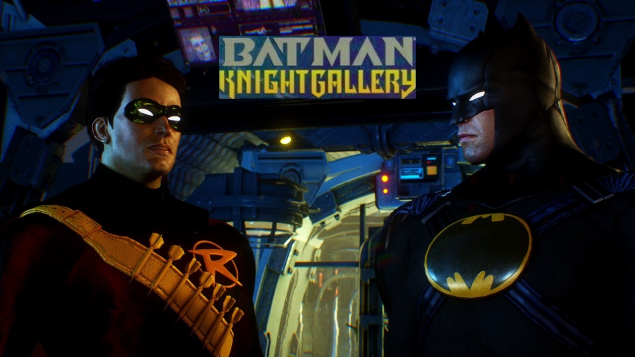 *NEW* Knight Gallery Batman & Robin - Batman: Arkham Knight - YouTube