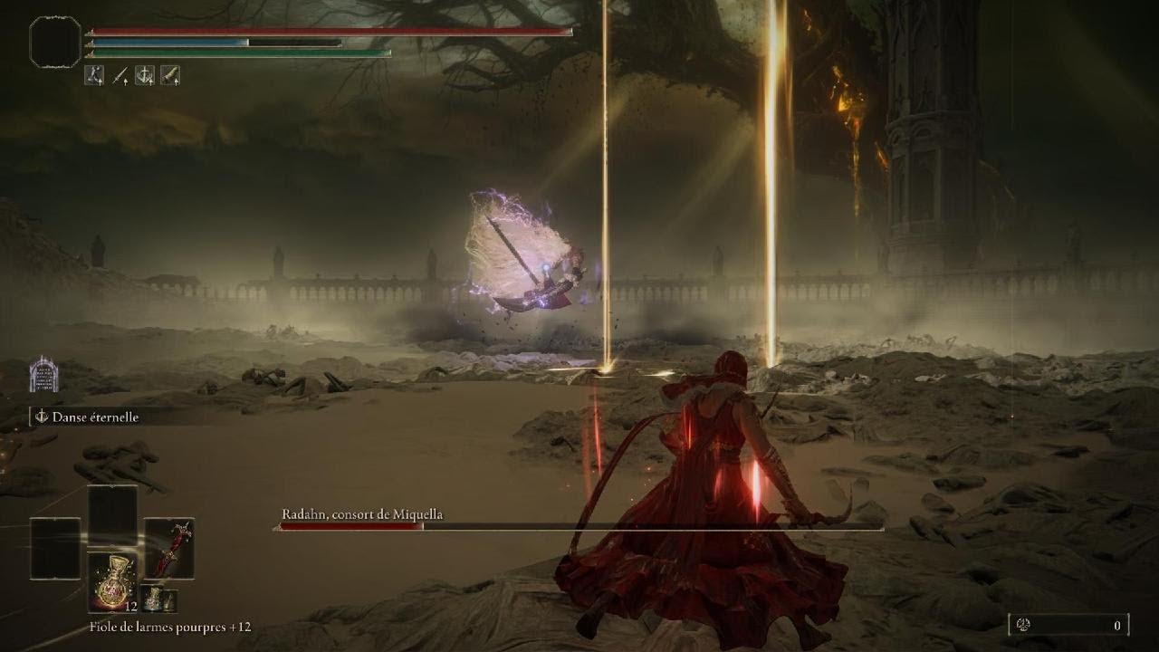 Consort Radahn ng+4 no hit/weapon art only - YouTube