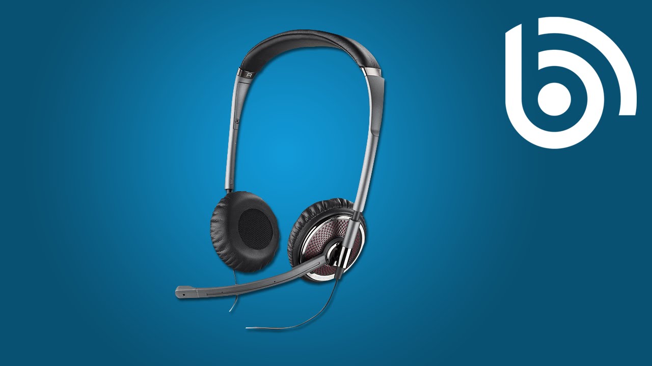 Plantronics 420 Blackwire Headset Introduction - YouTube