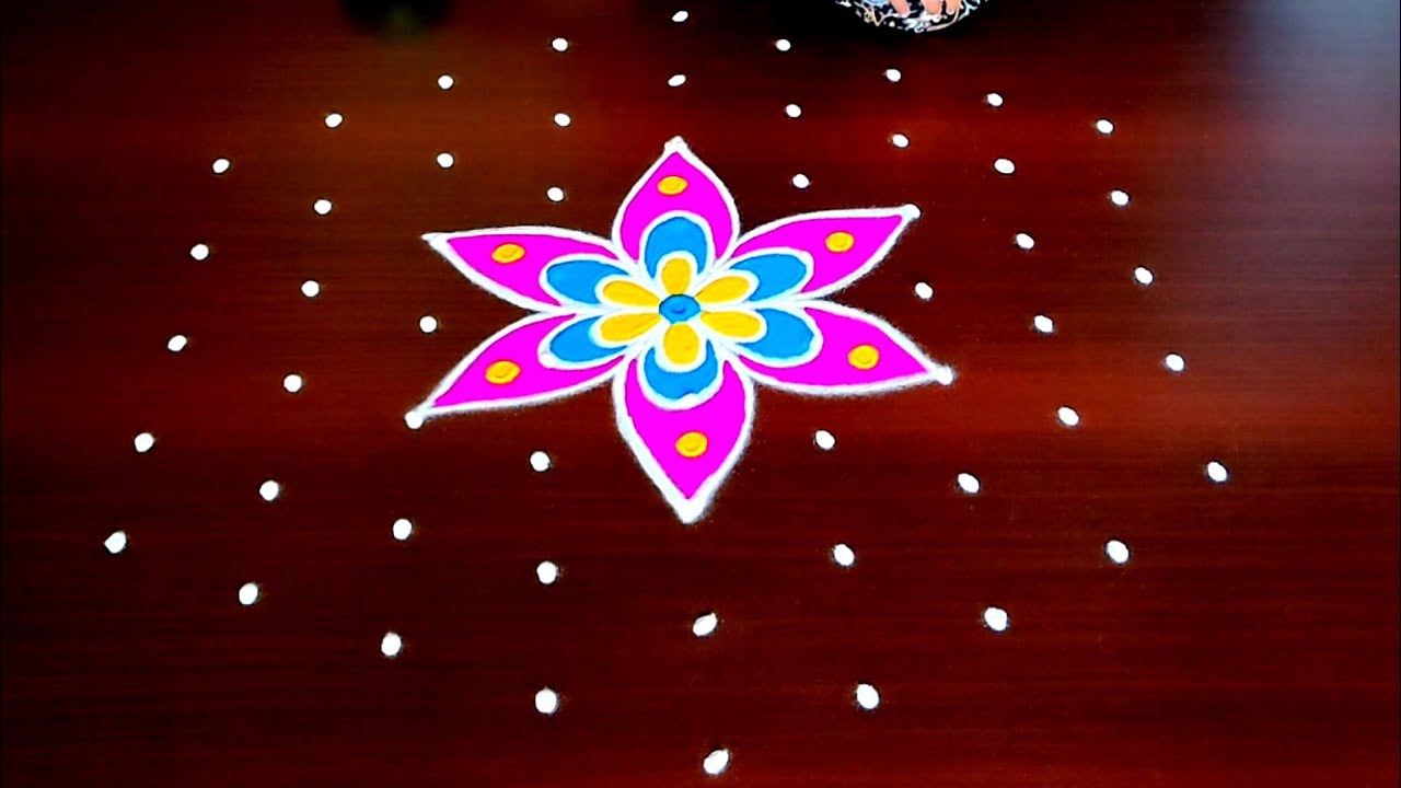 Navaratri special rangoli designs/Dasara muggulu/Navaratri kolam ...