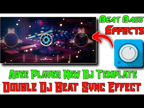 🎶 Dj Speaker Beat Sync Avee Player Template || 💖 Particles || 🔥Download Link + Tutorial