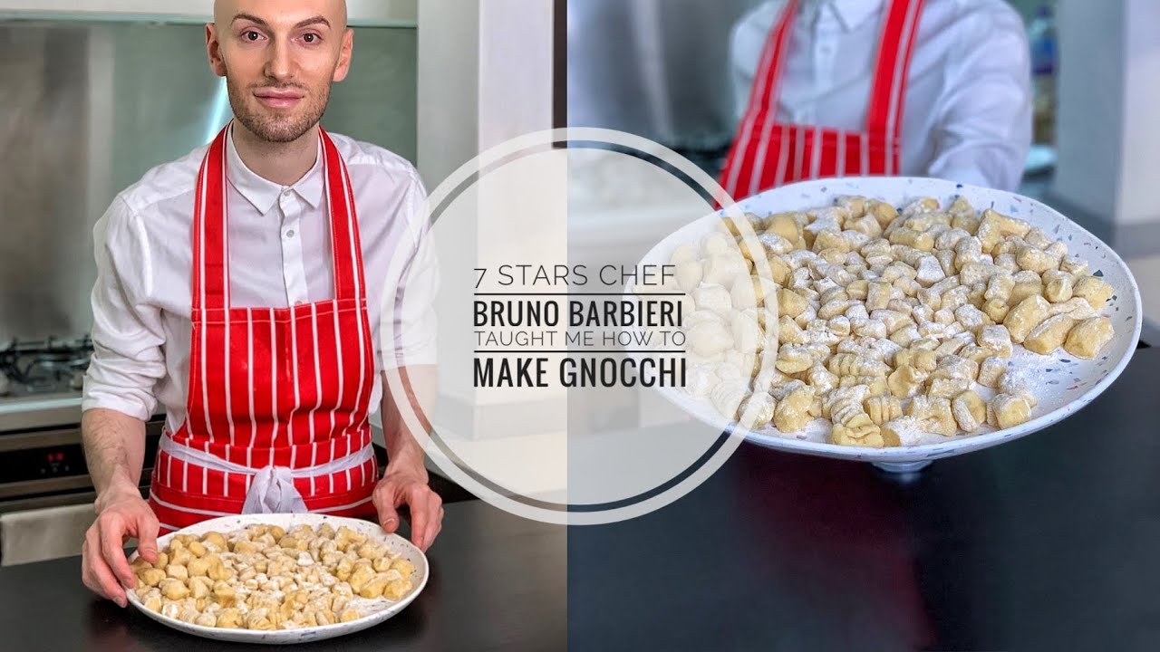 7 Michelin Stars Chef BRUNO BARBIERI taught me how to make GNOCCHI ...