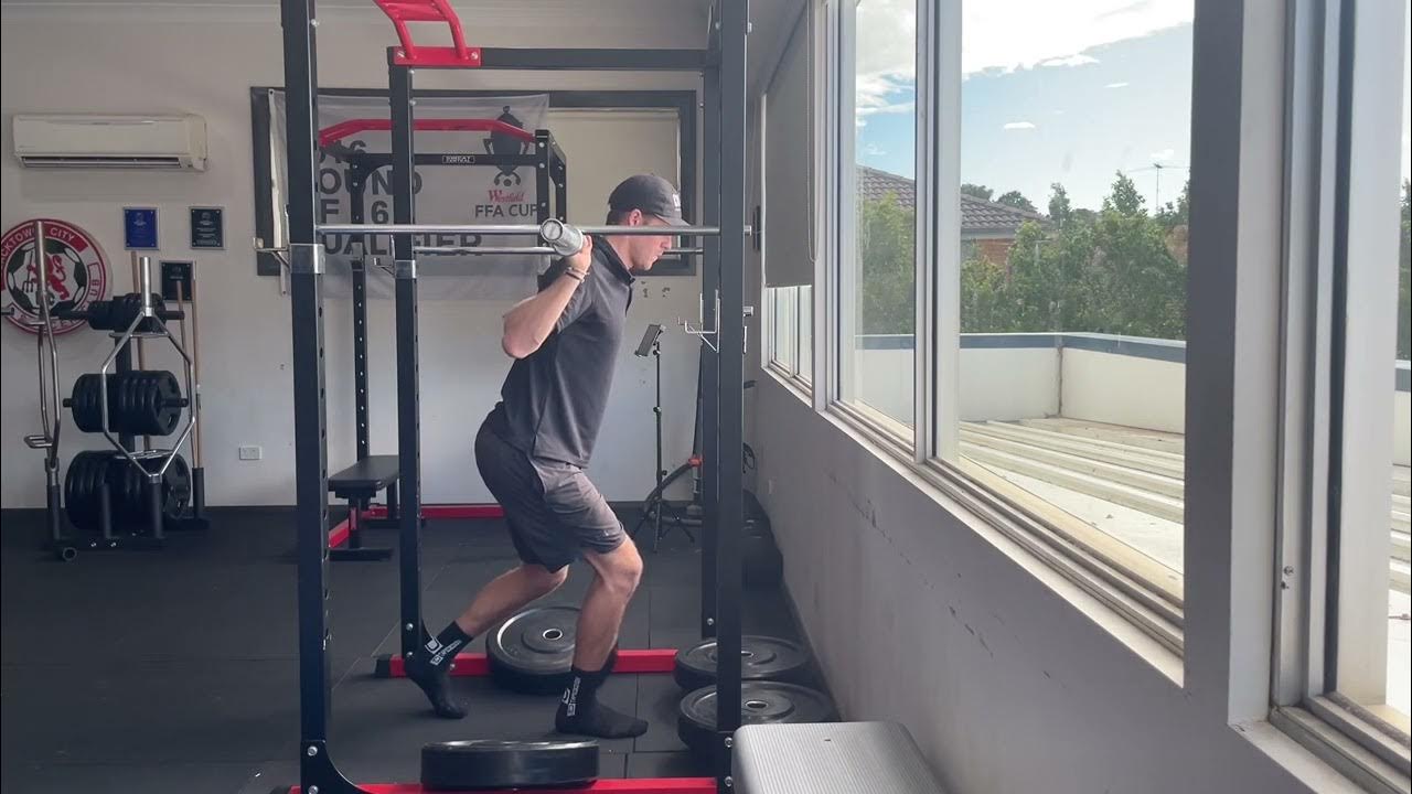 Iso Push - Knee Split Stance - YouTube