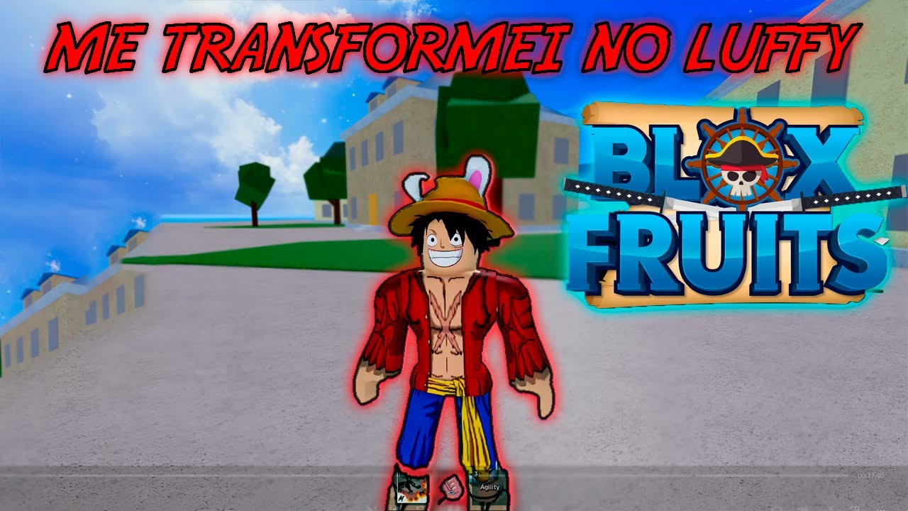 EU ME TORNEI O MONKEY D. LUFFY NO BLOX FRUITS! - [Parte 1] - YouTube