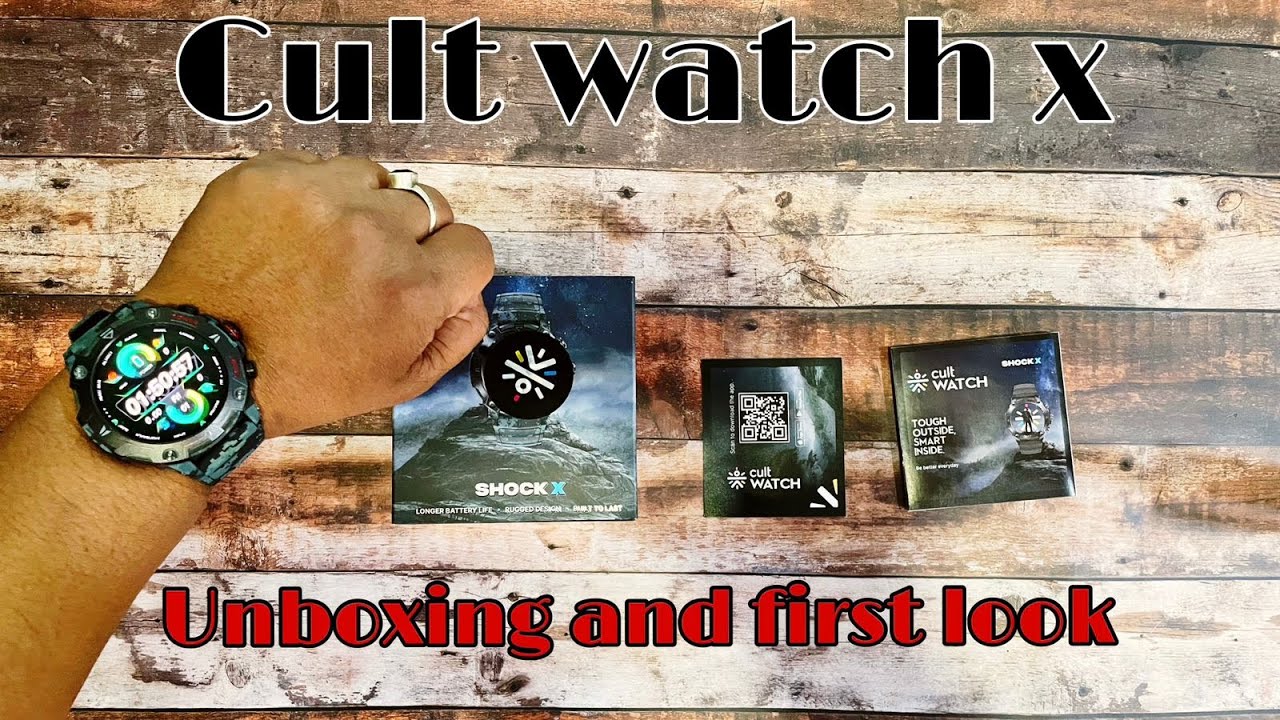 Cult watch shock x unboxing and first look 🤩||initial review 😍||watch ...