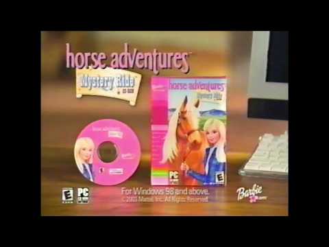 Barbie Horse Adventures: Mystery Ride TV Commercial for PC - 2003