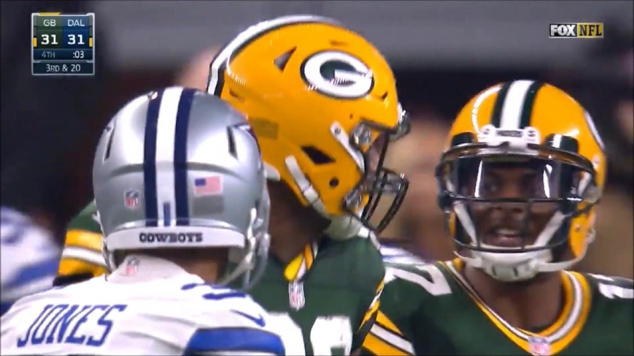 Jared Cook Catch Cowboys vs Packers - Better With Titanic Music - YouTube