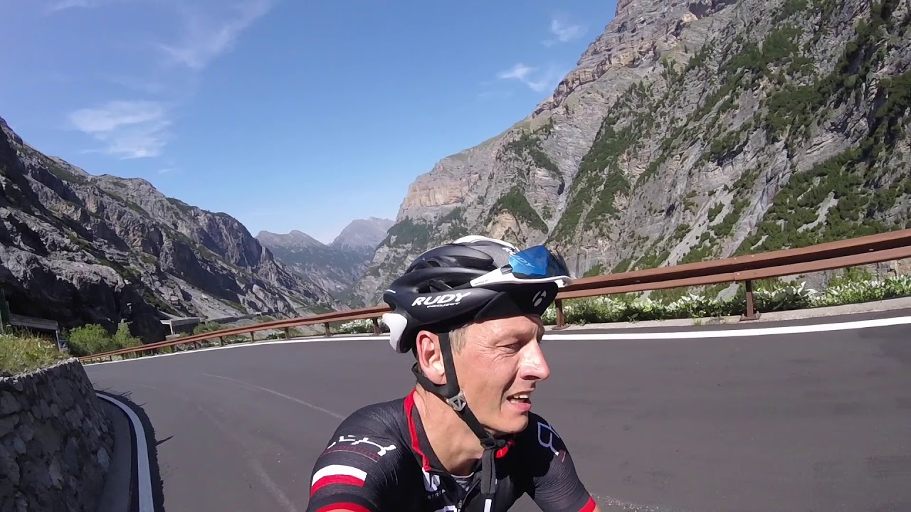 PASSO dello STELVIO - climb from Bormio - YouTube