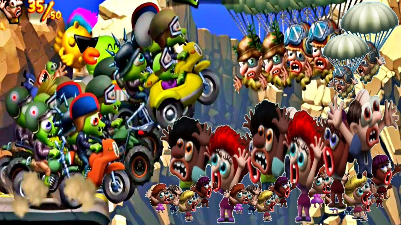 Zombie Tsunami Update-Week End Event: RIDER Z Eat Civilians-Gameplay ...