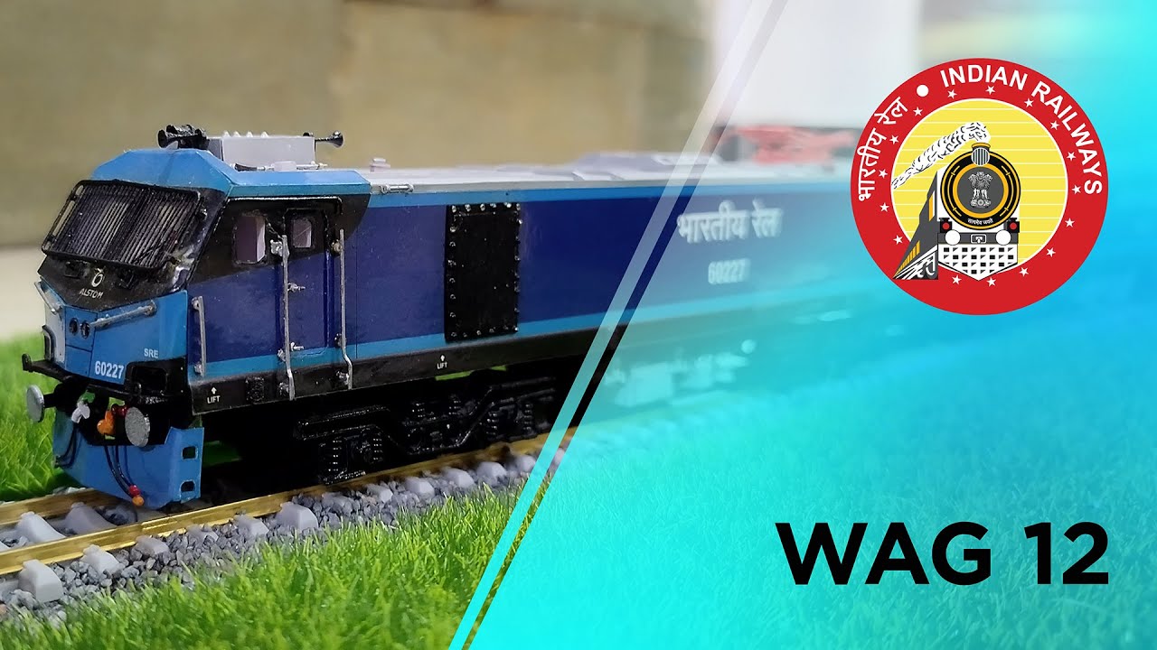 Indian Railways - WAG 12 with BOXN - YouTube