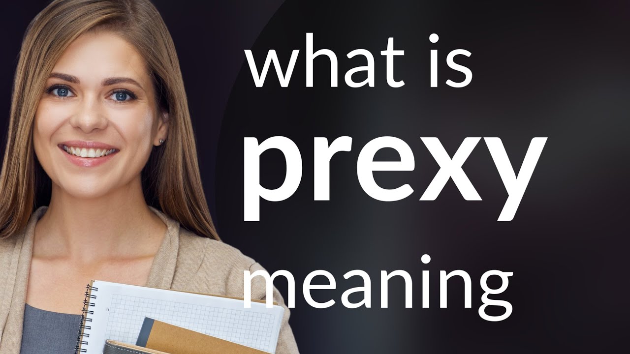 Prexy | what is PREXY definition - YouTube