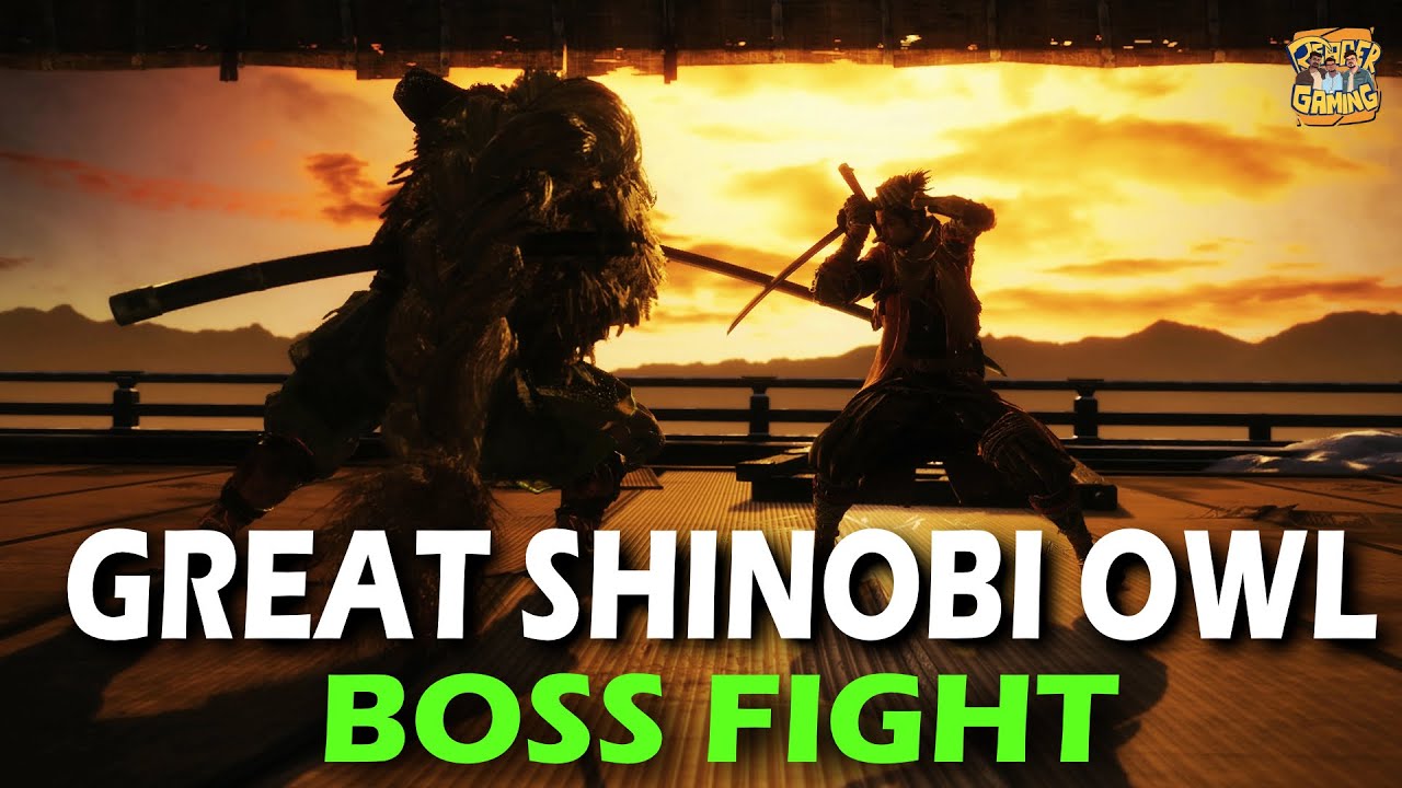 Sekiro: Shadows Die Twice - Great Shinobi Owl Boss Fight - YouTube