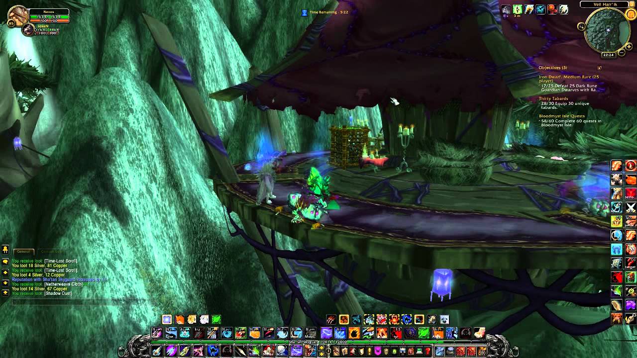 World of Warcraft Nexos [Mount]- Sha'tari Skyguard (Nether Ray) - YouTube