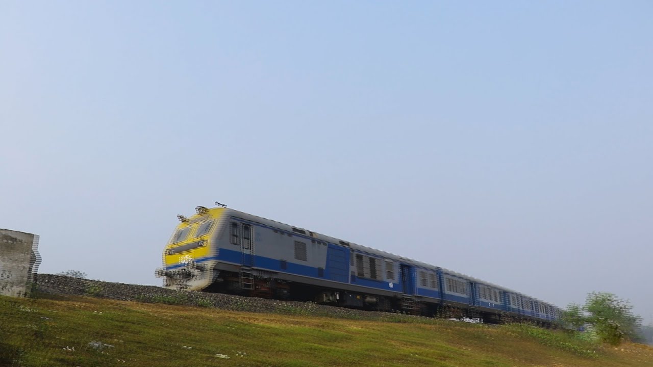 Indian Diesel engine Train, Tripura Rail, indian railway - YouTube