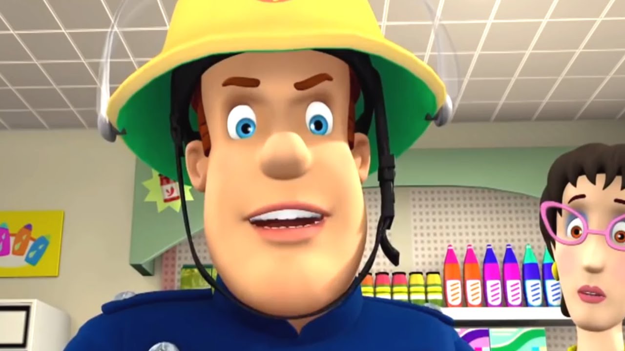 Nowe Strażak Sam 🔥 Wilk w sklepie😱Sam na ratunek 🌟 Bajki dla dzieci po ...