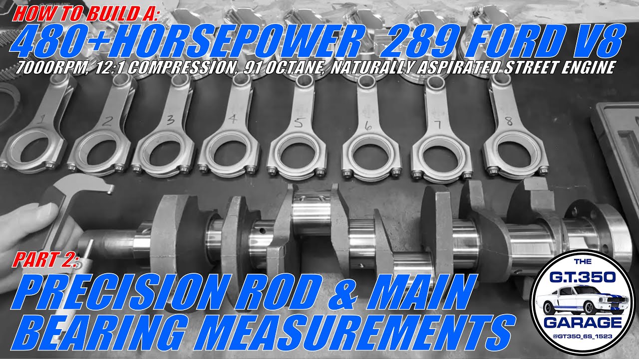 How To Build A 480+Horsepower 289 Ford V8 - Part 2: Connecting Rod ...