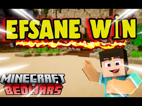 EFSANEEE BİR WİN!😱 - BEDWARS