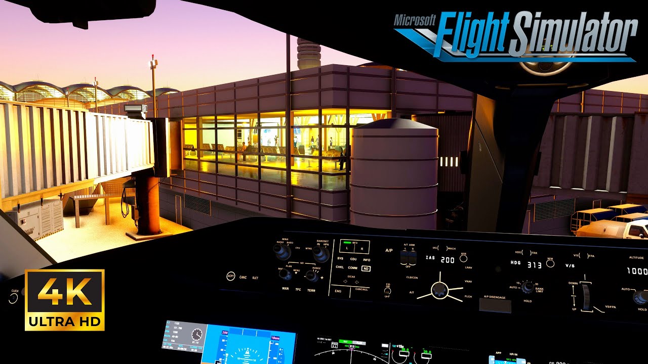 WASHINGTON - 4K - ULTRA REALISTIC - Landing - Flight Simulator 2020 ...