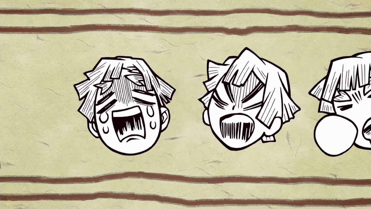 Kimetsu no Yaiba 鬼滅の刃 (Demon Slayer) Zenitsu Funny Skip Transition ...