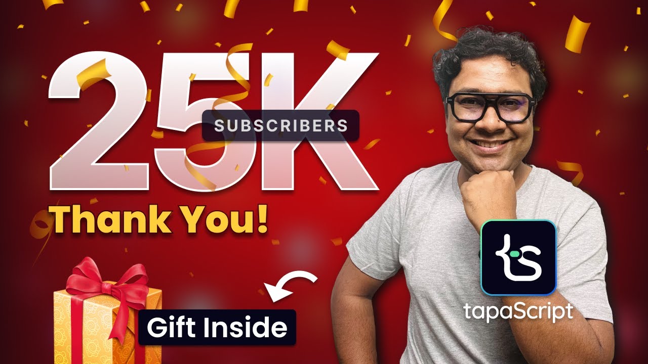 25K Subscribers Celebration & A Gift For YOU! 🎉 🎁 - YouTube
