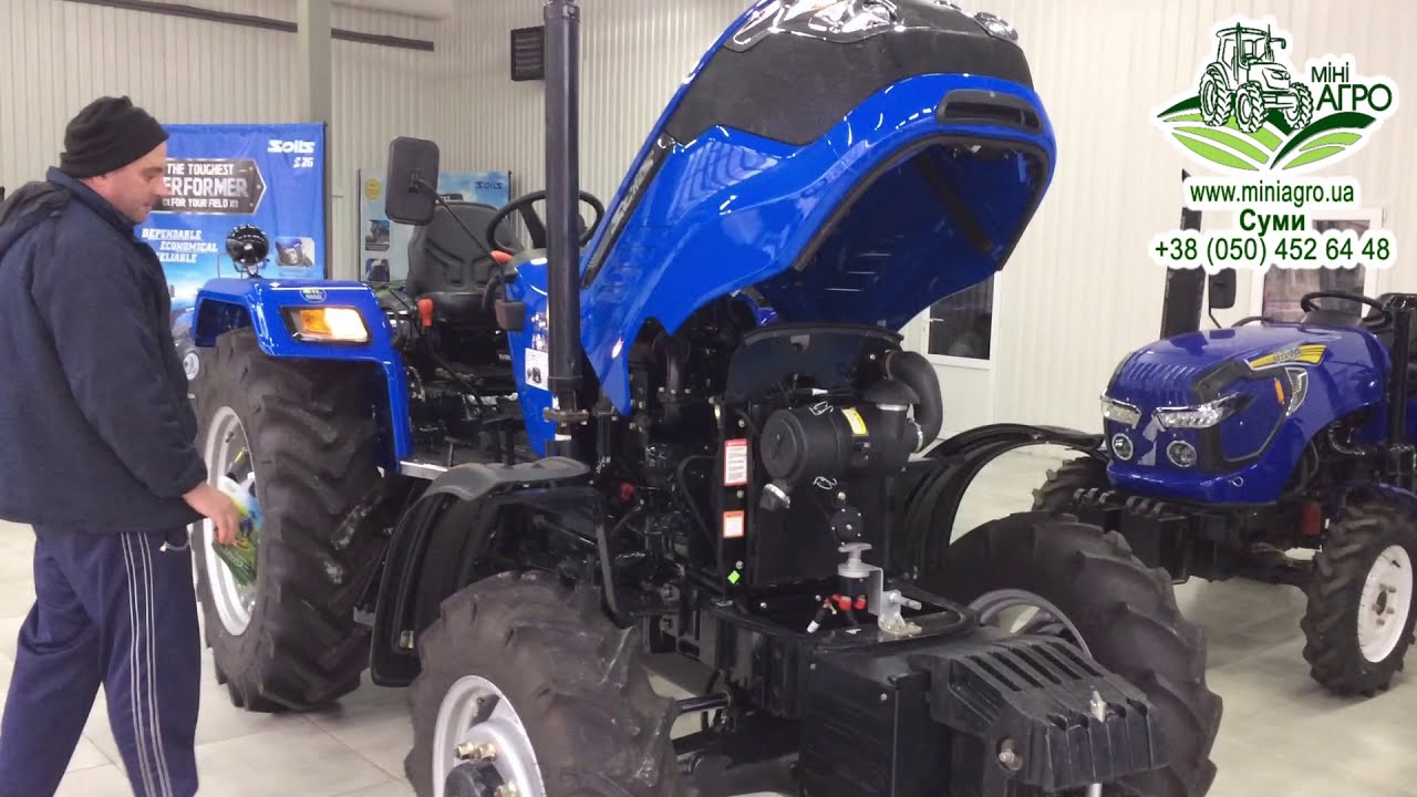 ПРОЧНЫЙ трактор SOLIS 50 RX - ГЕРОЙ ЕВРОПЕЙСКИЙ АГРАРИЕВ - YouTube