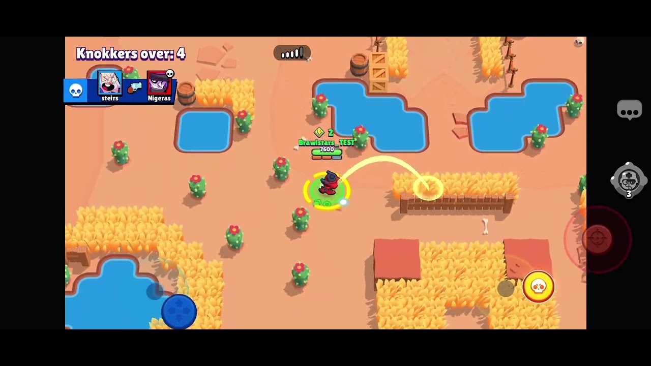 Playing with unreleased brawler - YouTube