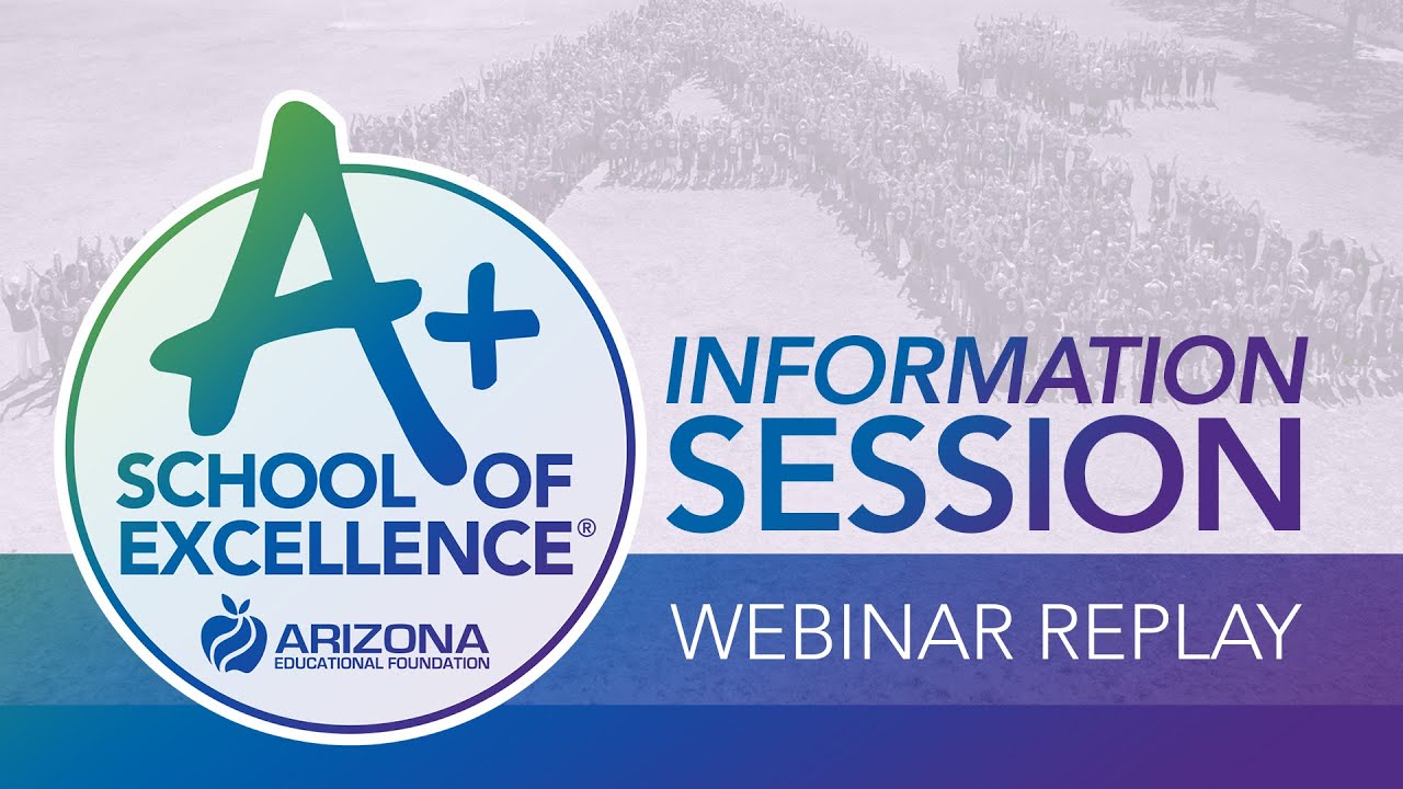 AEF® A+ School of Excellence Application & Information Session - YouTube