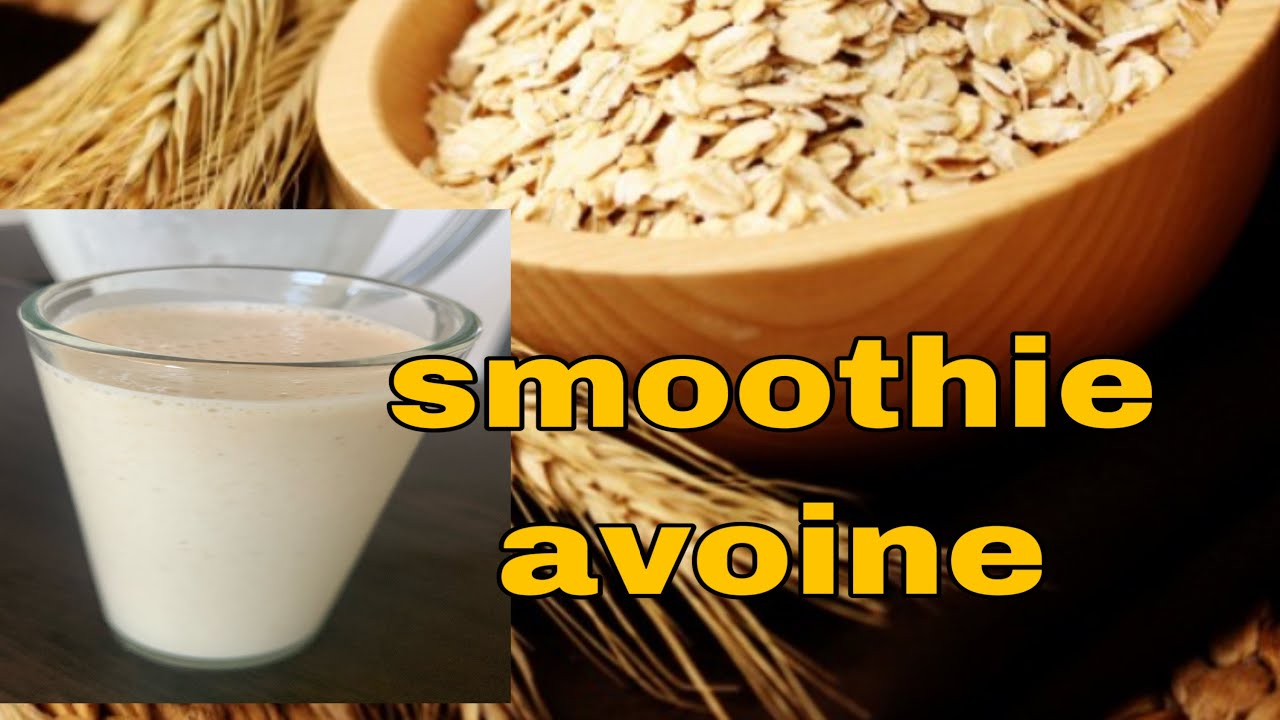 smoothie avoine/smoothie avena/ 🍯🥛🍌 - YouTube