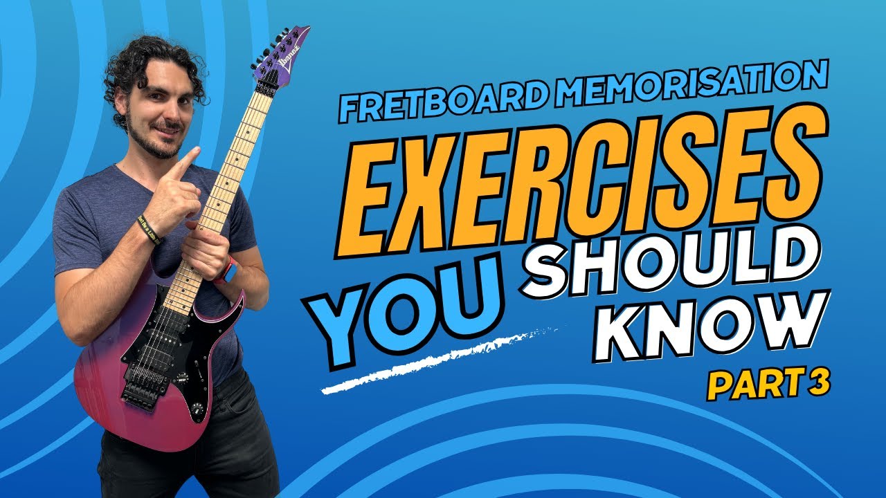 Two More Fretboard Memorisation Exercises - Guitar Lesson For Beginner ...