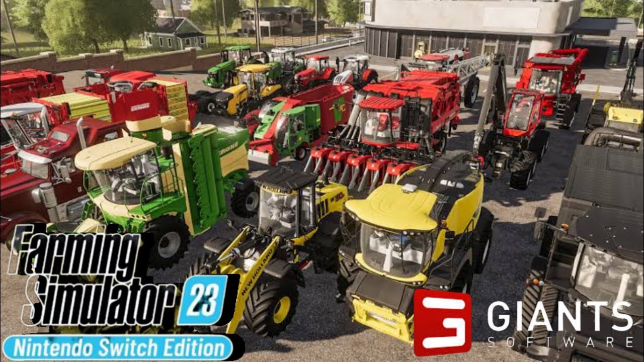 "Farming simulator 23" | Garage tour confirm vehicle by giant software ...