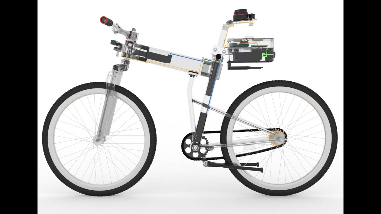 Assisted-driving Self-balancing Electric Bicycle - YouTube