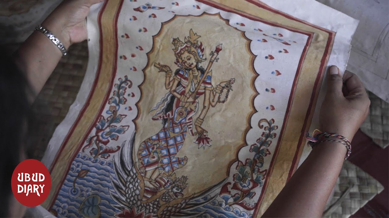 Bali Kamasan Painting - YouTube