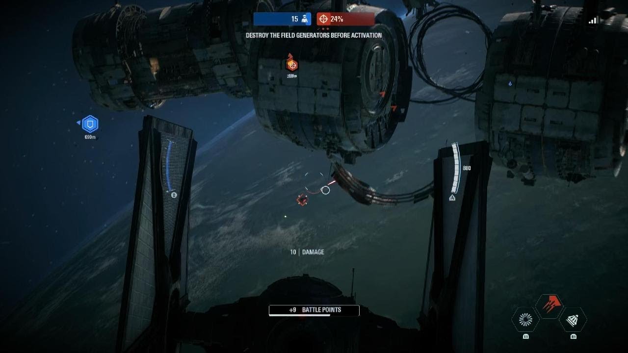 Flying TIE Fighters and Slave 1 to Victory - YouTube