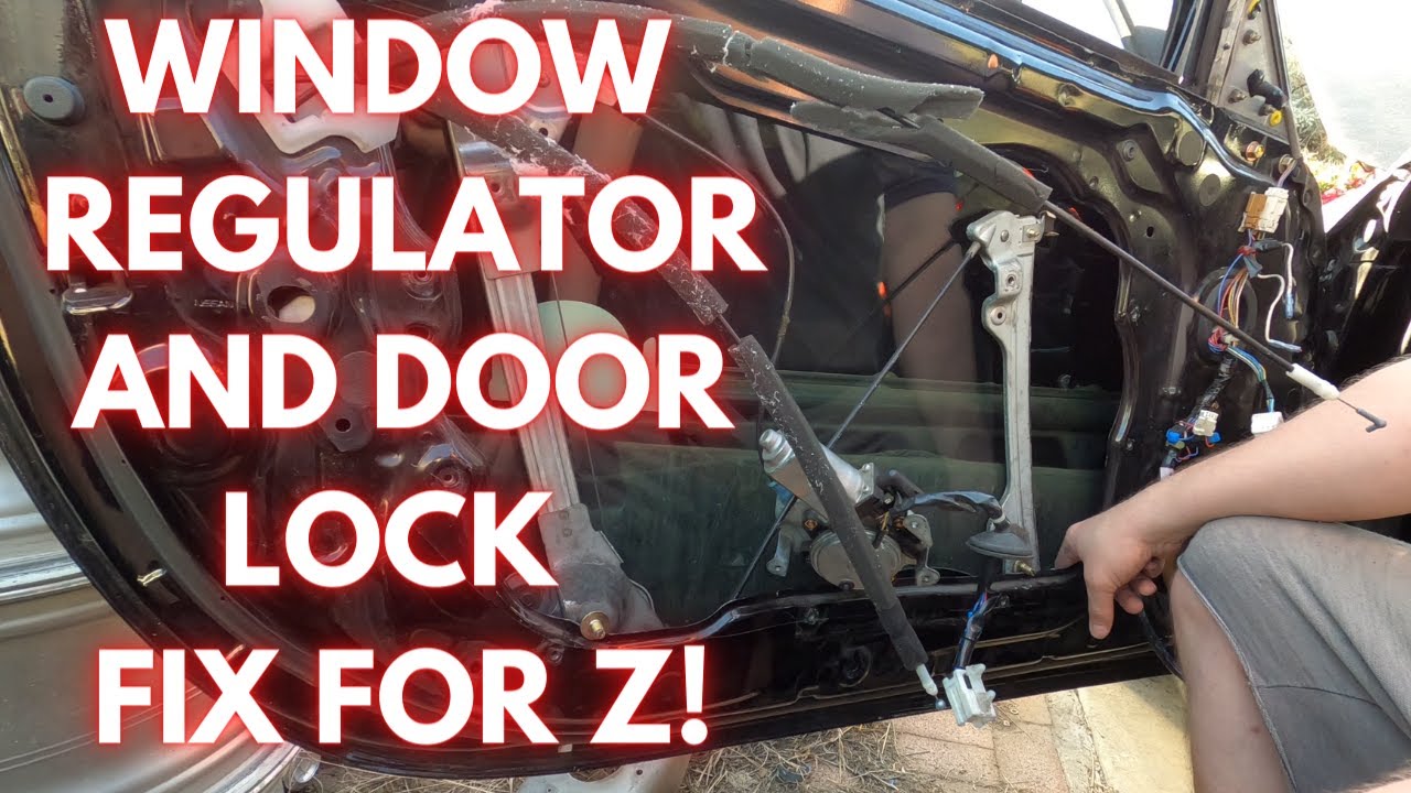 REPLACE YOUR WINDOW MOTOR, REGULATOR, AND DOOR LOCK ACTUATOR! (350z ...