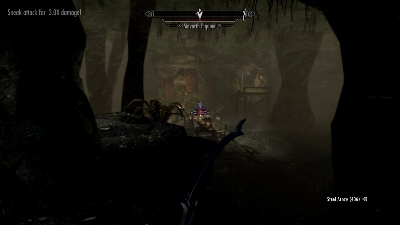 The Elder Scrolls V: Skyrim - Movarth Piquine ALMOST Died (1080p) - YouTube