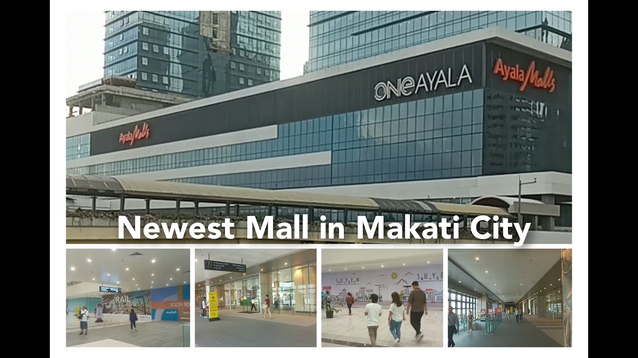 ONE AYALA finally open At EDSA, Makati City - YouTube